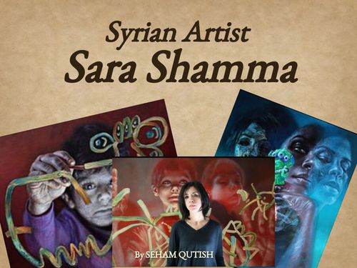 Book Creator | Syrian Artist Sara Shamma