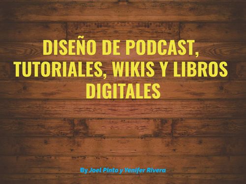 Book Creator | Diseño de Podcast, Tutoriales, Wikis y Libros Digitales