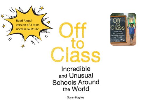 Book Creator | Off to Class - read Aloud