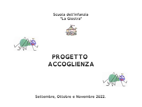Book Creator | Progetto accoglienza