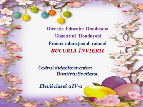 Book Creator | Bucuria învierii