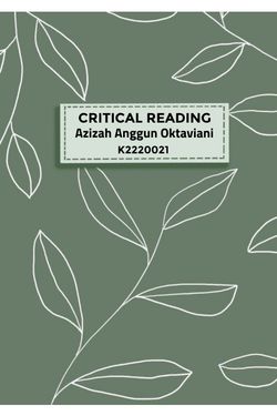 Book Creator | Critical Reading