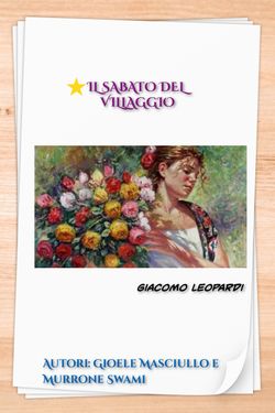 Book Creator | IL SABATO DEL VILLAGGIO