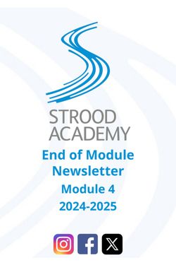 Book Creator | Strood Academy - End of Module Newsletter - Module 4 - 2024/2025