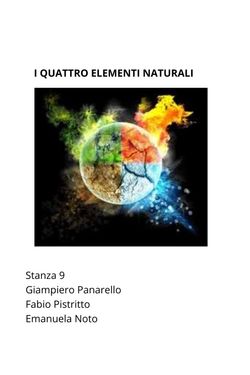 Book Creator | I QUATTRO ELEMENTI