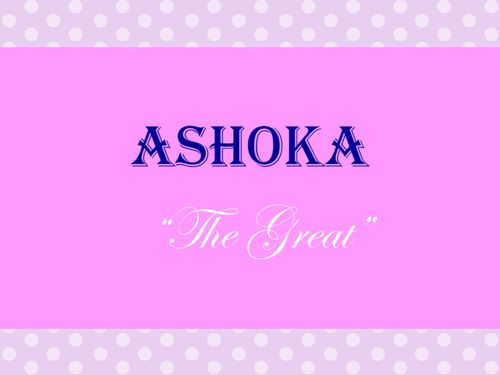 Book Creator | Ashoka "The Great"