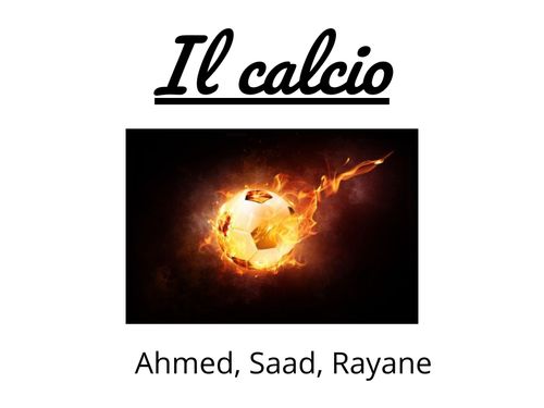 Book Creator | Il calcio