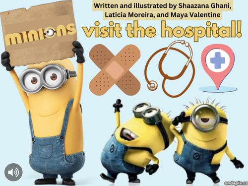 Book Creator | Minions visit the hospital