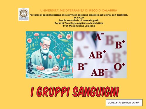 Book Creator | i gruppi sanguigni
