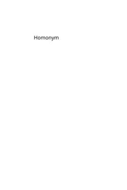 Book Creator | Homonyms By Taylor