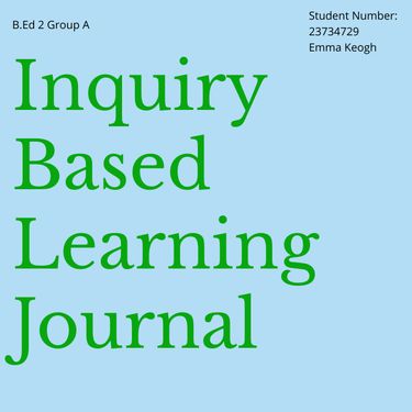 Book Creator | Inquiry Based Learning Journal