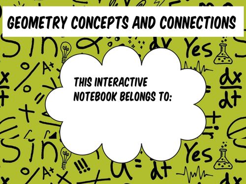Book Creator | Geometry Interactive Notebook
