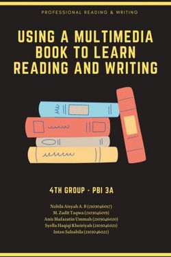 Book Creator | Using A Multimedia Book To Learn Reading and Writing