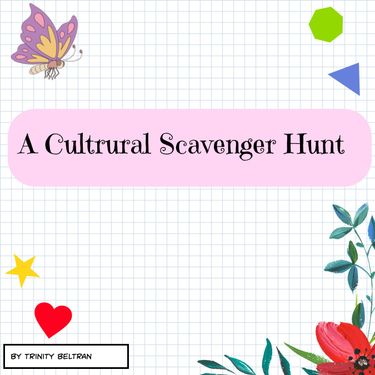 Book Creator | Cultural Scavenger Hunt