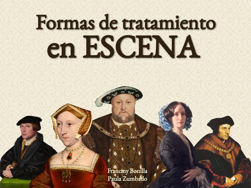 Book Creator | Formas de tratamiento en escena