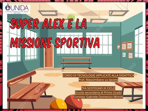 Book Creator | Super Alex e la missione sportiva