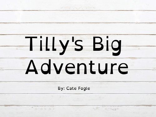 Book Creator | Tilly's Big Adventure