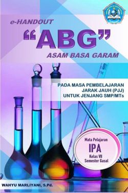 Book Creator | e-Handout "ABG" Asam Basa Garam