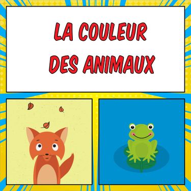 Book Creator | La couleur des animaux