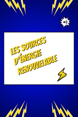 Book Creator | Les sources d'énergie renouvelable