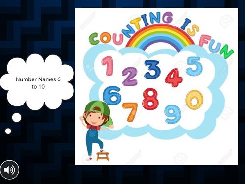 Book Creator | Number Names 6 to 10