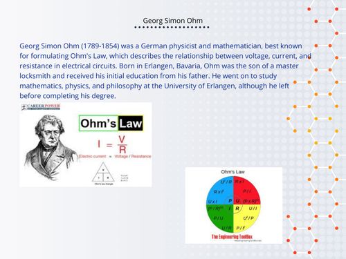 Book Creator | About Ohm and his law