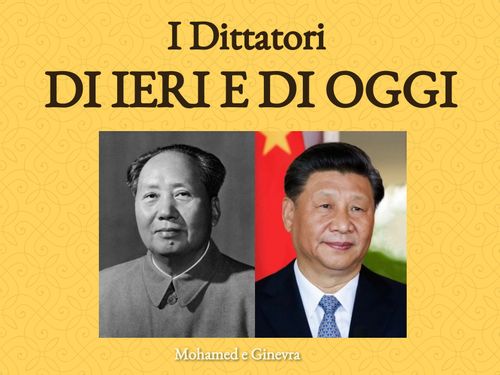 Book Creator | I DITTATORI DI IERI E DI OGGI