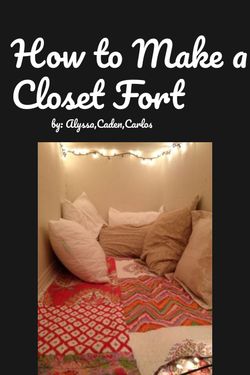 Book Creator | How to Make a Closet Fort