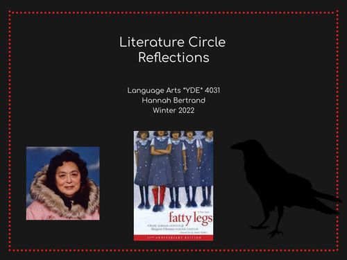 Book Creator | Literature Circle Reflections
