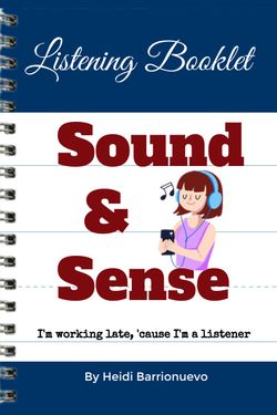 Book Creator | Sound & Sense Booklet