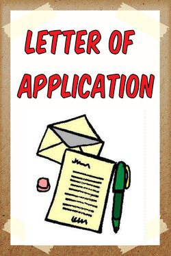 Book Creator | Application letter