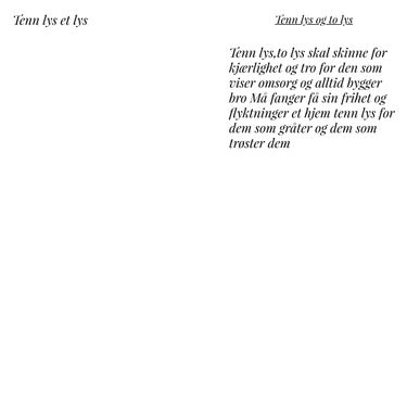 Book Creator | Tenn lys og to lys