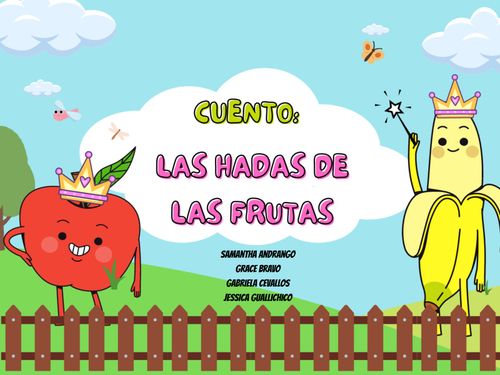 Book Creator | Cuento: las frutas