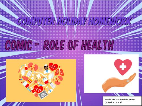 Book Creator | health comic