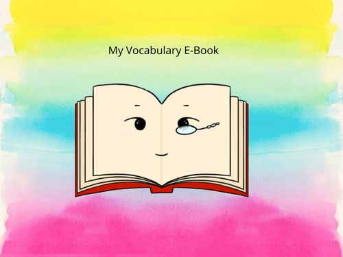 Book Creator | My Vocabulary Book