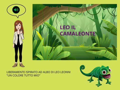 Book Creator | LEO IL CAMALEONTE