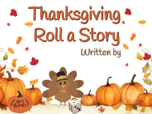 Book Creator | Thanksgiving Roll a Story