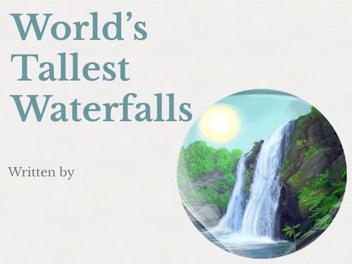 Book Creator | World's Tallest Waterfalls