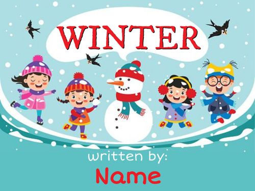 Book Creator | Season Book - Winter