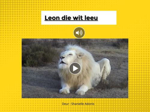 Book Creator | (copy) Leon die wit leeu