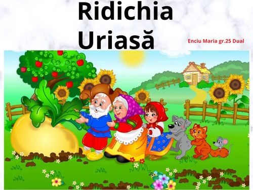 Book Creator | Ridichea Uriașă