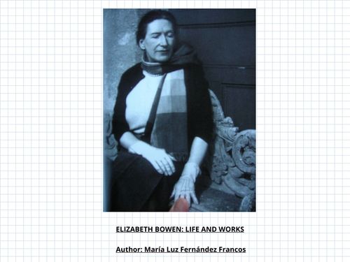 Book Creator | Elizabeth Bowen: Life and Works