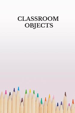 Book Creator | Classroom objects