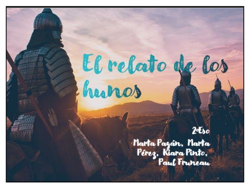 Book Creator | El relato de los hunos