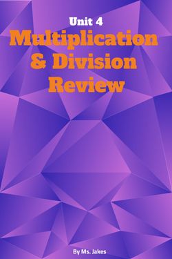 Book Creator | 5th Grade Multiplication & Division Strategies