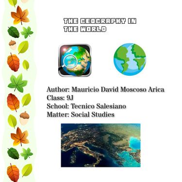 Book Creator | The Geography in the world