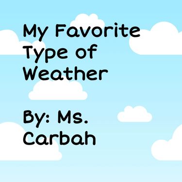 Book Creator | My Favorite Type of Weather