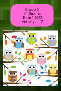 Book Creator | FAL Grade 3 Term 1 2022