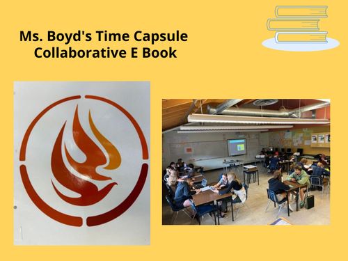 Book Creator | Ms. Boyd's Time Capsule Collaborative E Book