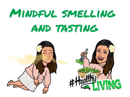 Book Creator | Mindful smelling and tasting